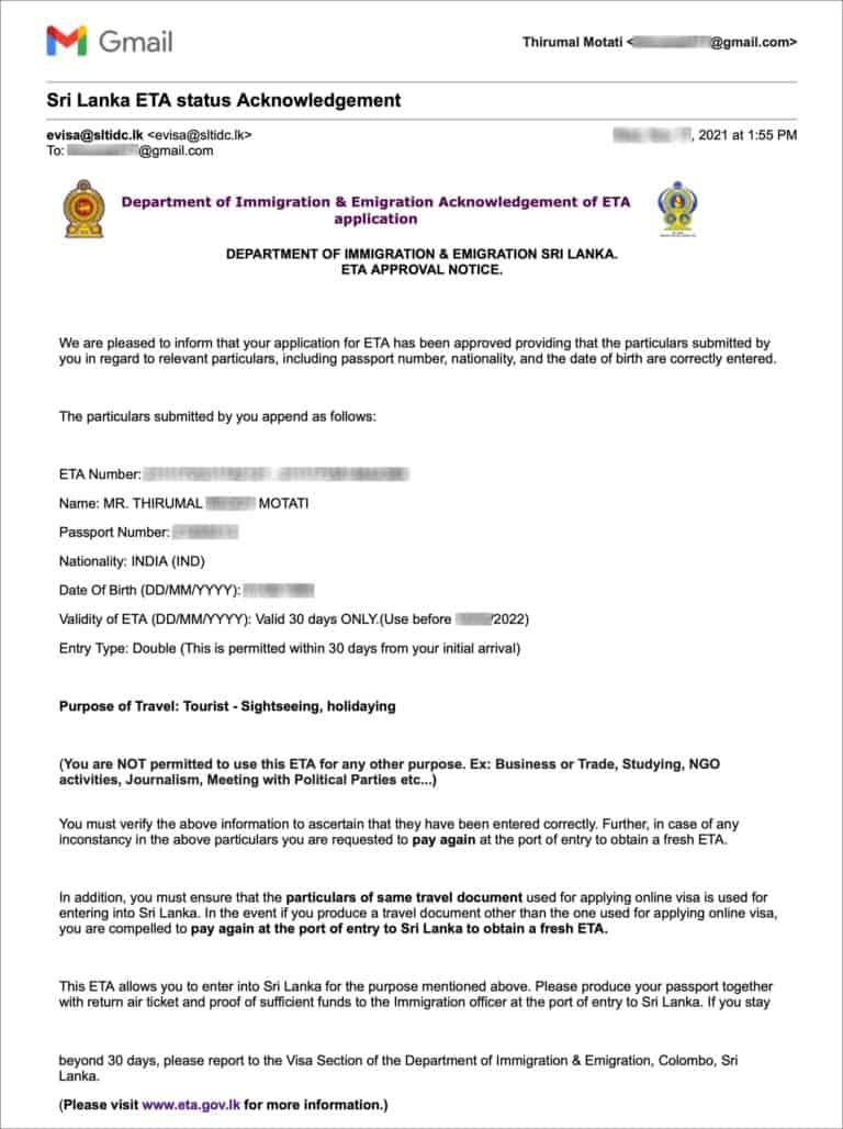 How to get Sri Lanka ETA - An easy step-by-step guide - Visa Traveler