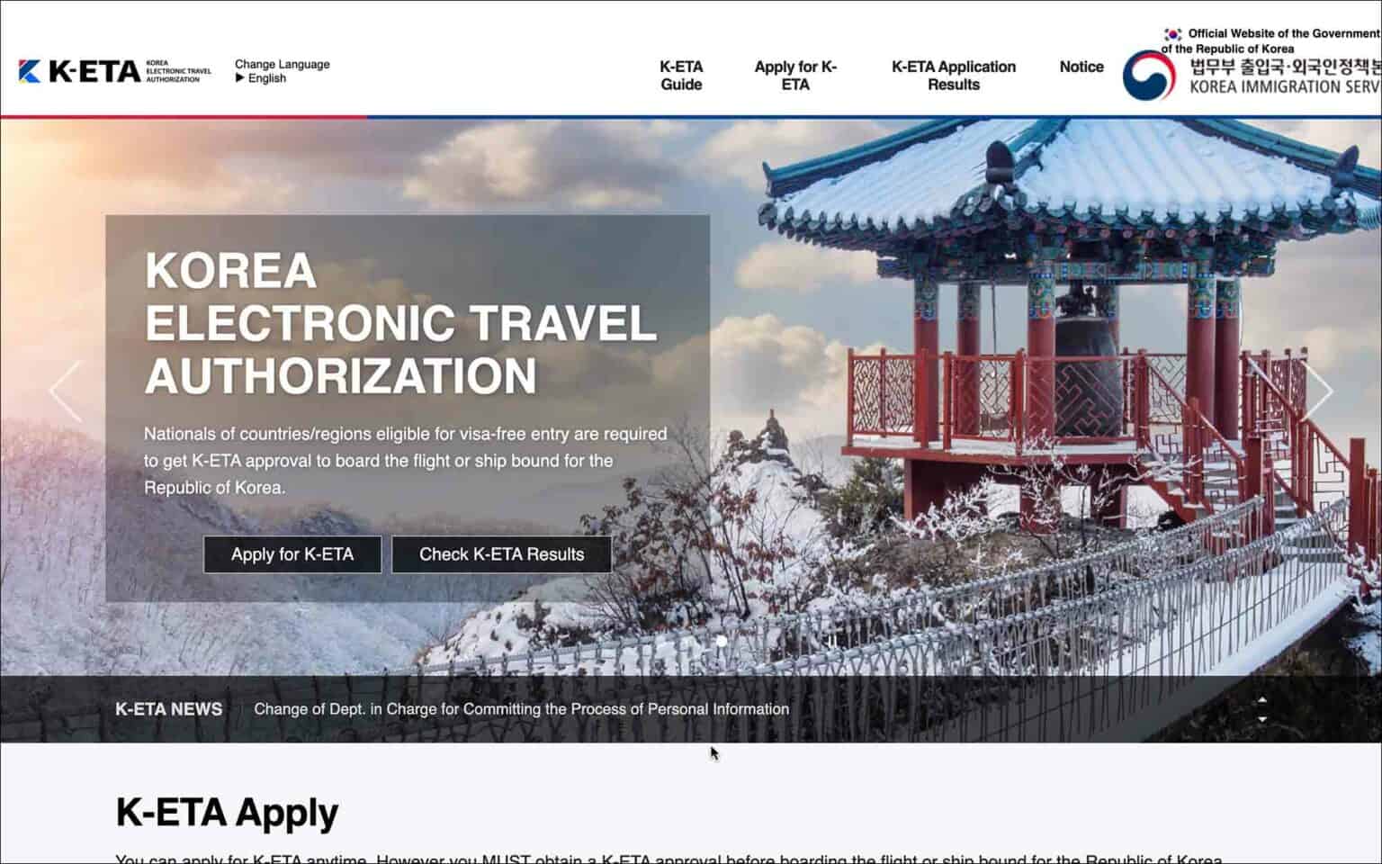 South Korea Electronic Travel Authorization (K-ETA): Requirements and Application Process - Visa ...