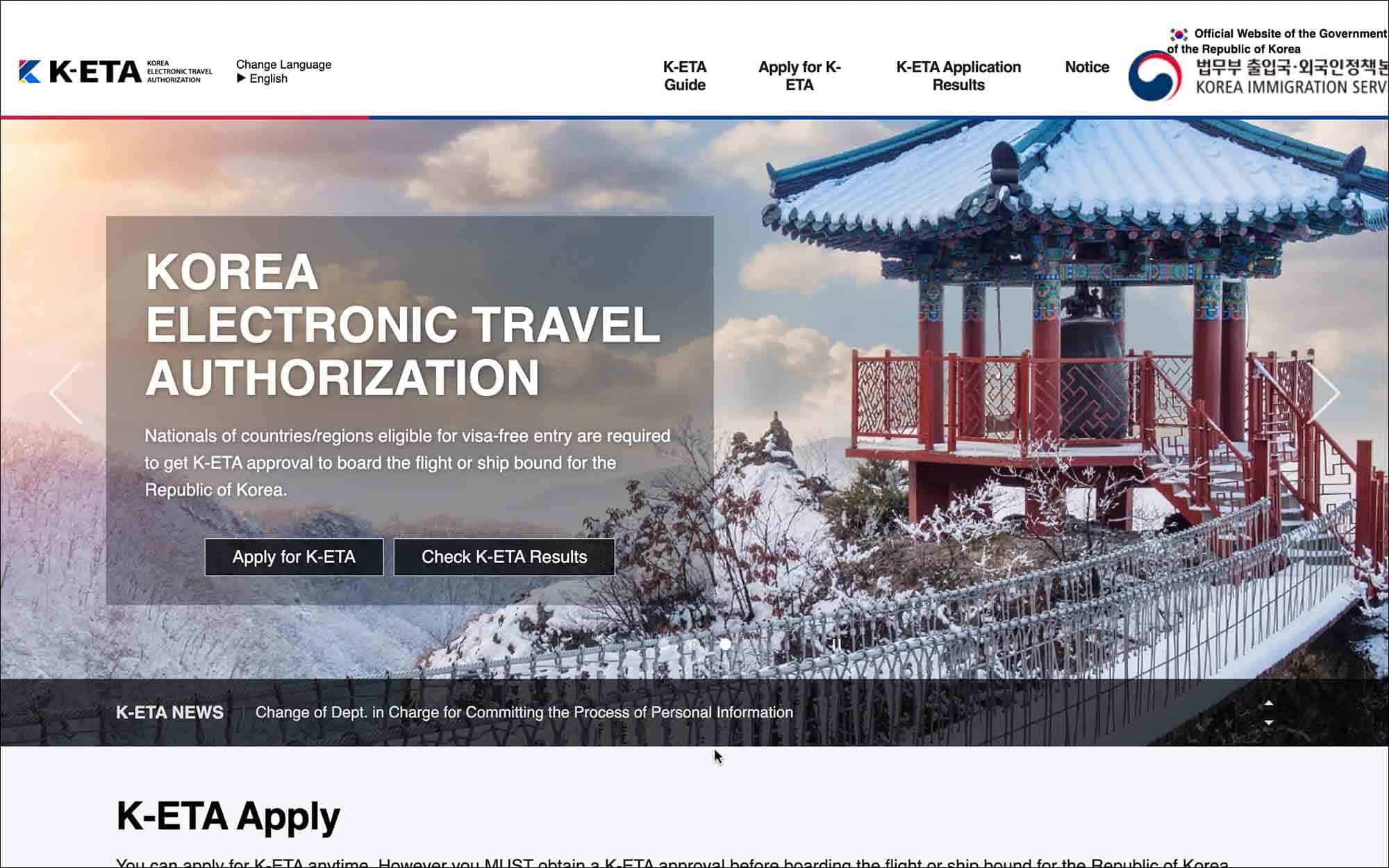 South Korea Electronic Travel Authorization (K-ETA): Requirements and Application Process - Visa ...