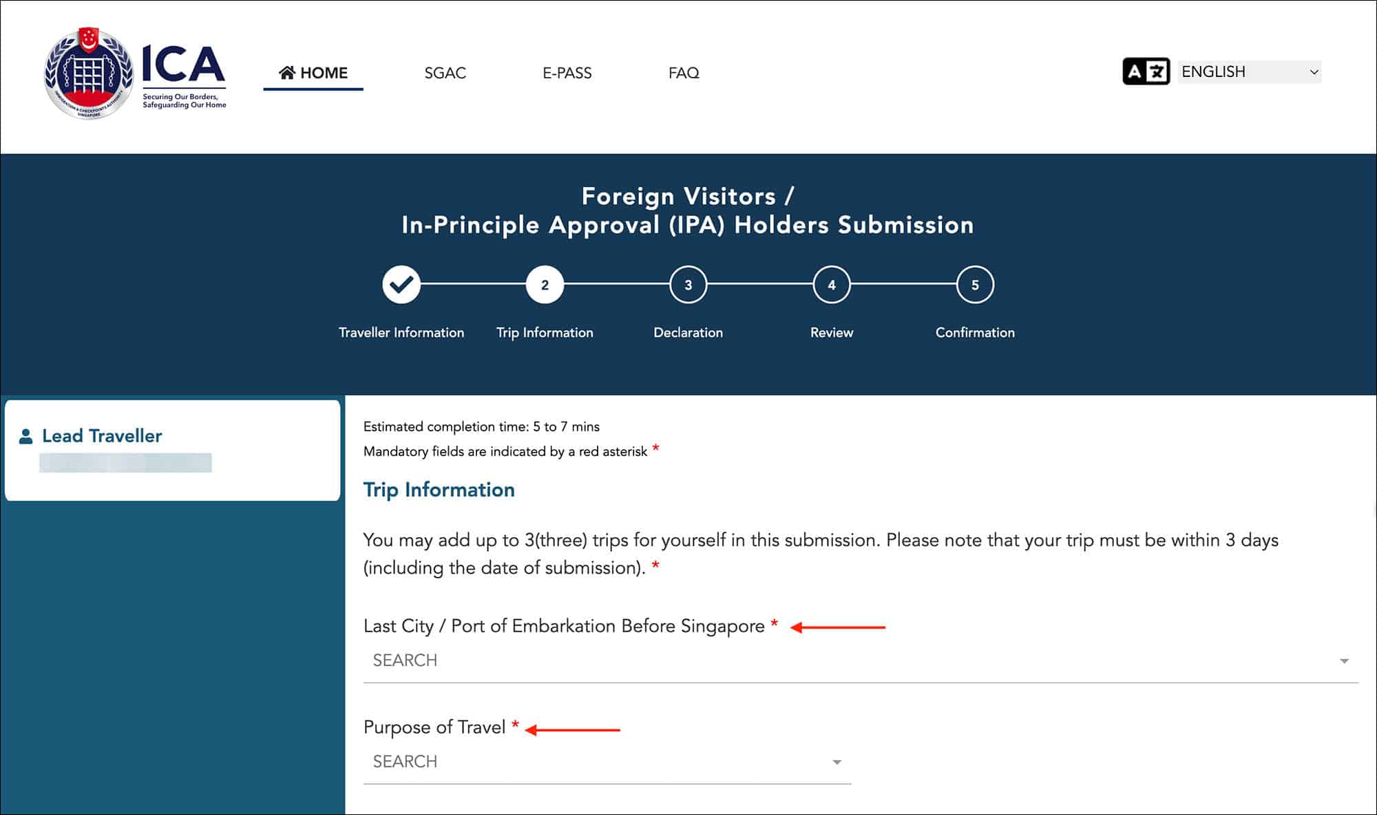 How to fill up SG Arrival Card (SGAC): A step-by-step guide
