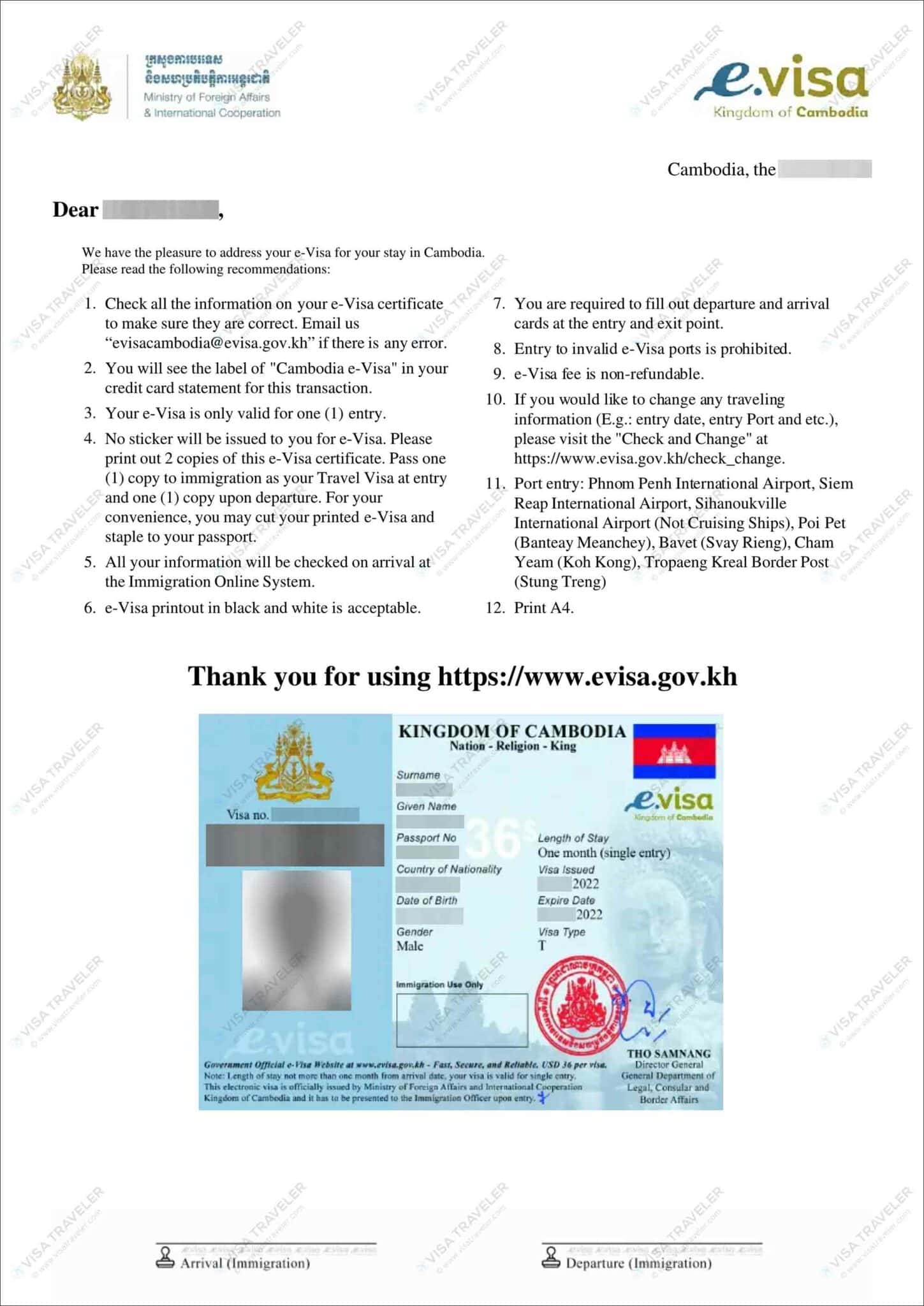 Cambodia Visa for Tourists in 2024: A Comprehensive Guide - Visa Traveler