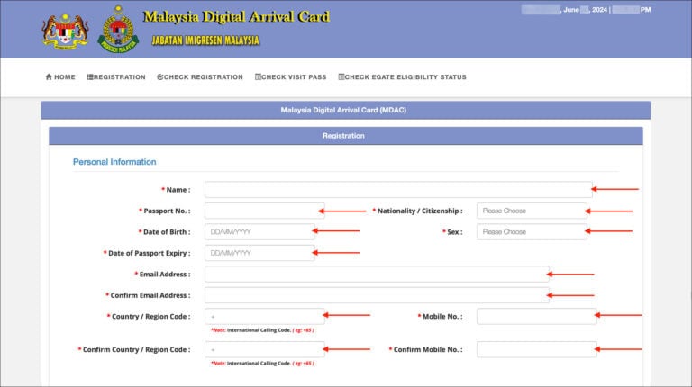 How to Complete Malaysia Digital Arrival Card (MDAC): A Step-by-Step Guide