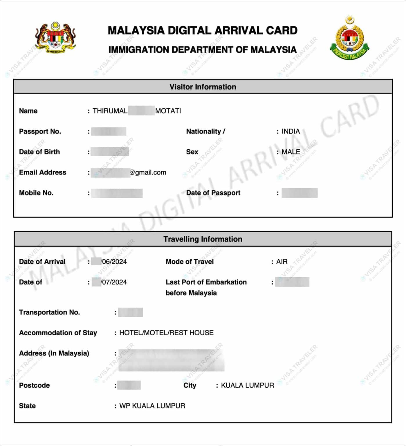 How to Complete Malaysia Digital Arrival Card (MDAC): A Step-by-Step Guide