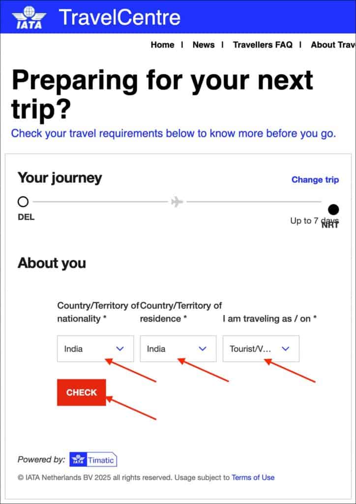 How to Use IATA Travel Centre to Check Visa Requirements
