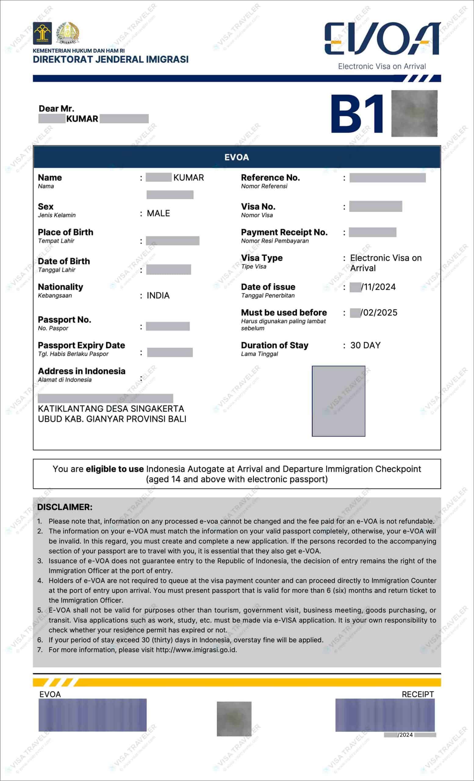How to apply for Indonesia eVOA: A step-by-step guide