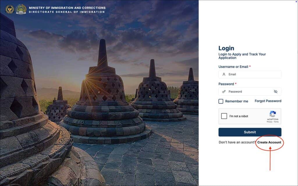 How to apply for Indonesia Tourist Visa online (60-day visa)