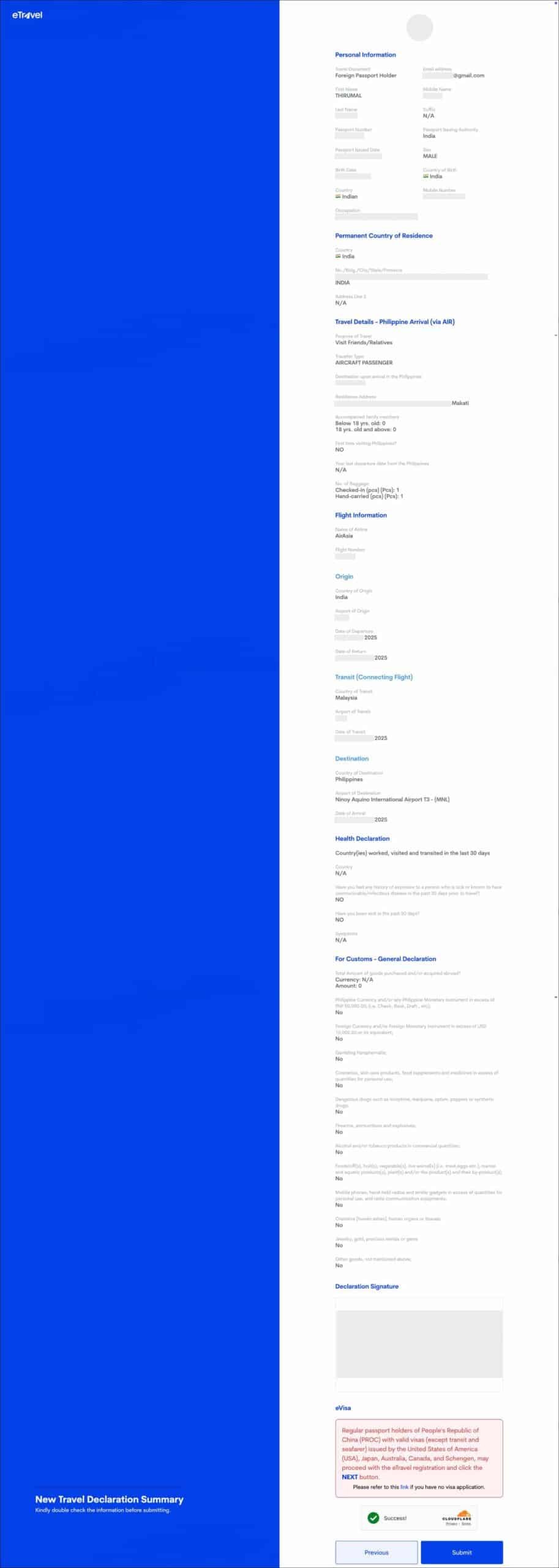 How to fill out Philippines eTravel: A step-by-step guide